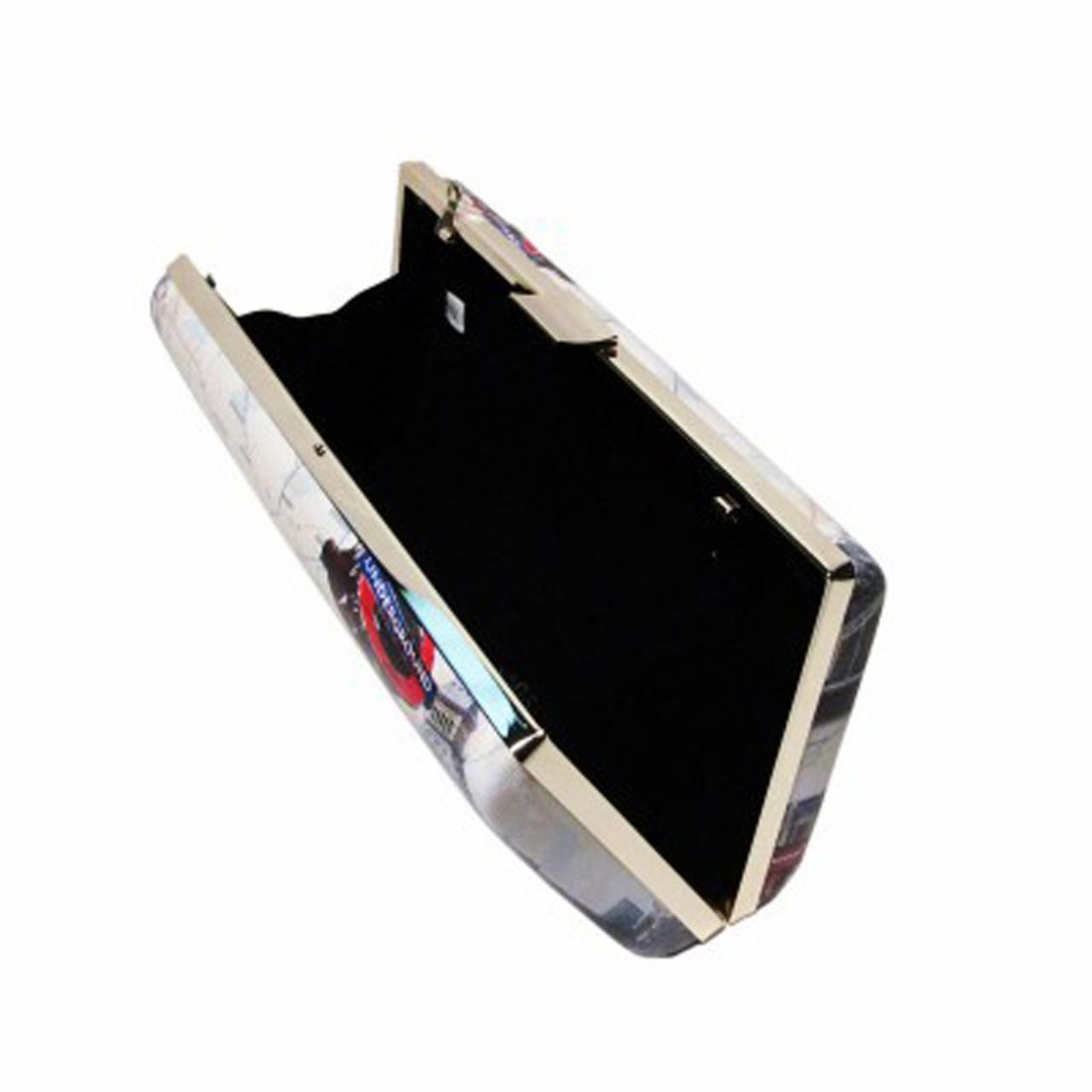 🏙️ 👜 🏙️LONDON MAGAZINE COVER FASHION CLUTCH BAG... - Depop