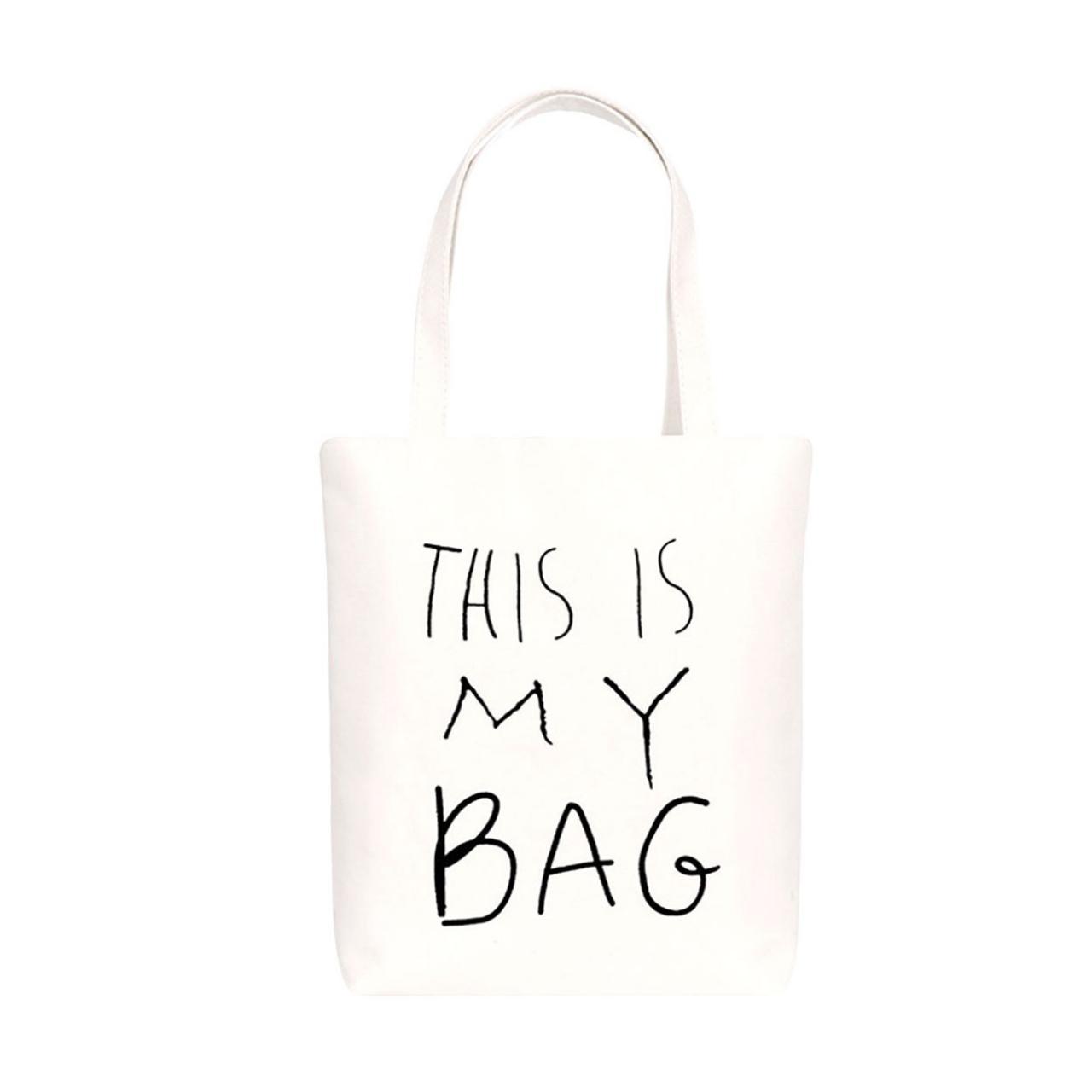 ♻️👜♻️ECO FRIENDLY "IT MY BAG" CARRYALL BAG♻️👜♻️ Get... | Depop