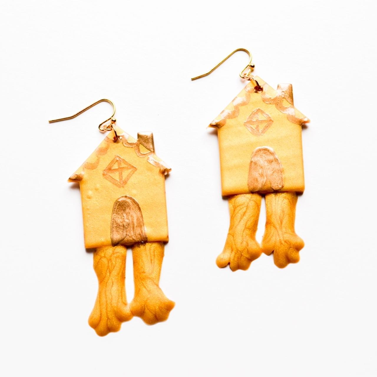 the baba yaga earrings 🏚 embracing your witchy side... - Depop