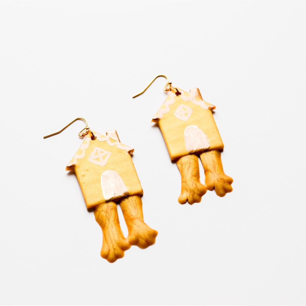 the baba yaga earrings 🏚 embracing your witchy side... - Depop