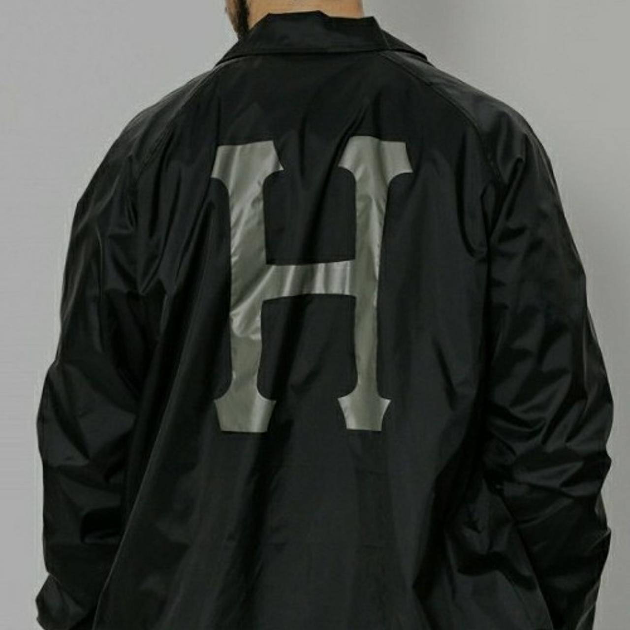 HUF Men's Black Jacket | Depop