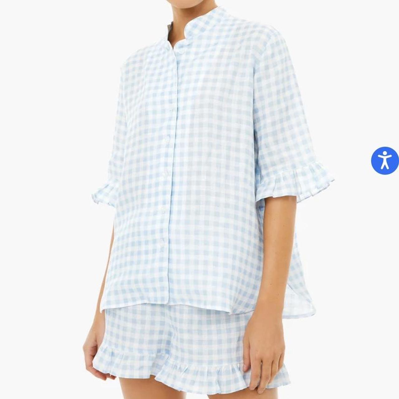 Sleeper Blue PJ set💙 100% Linen Linen is a light... - Depop