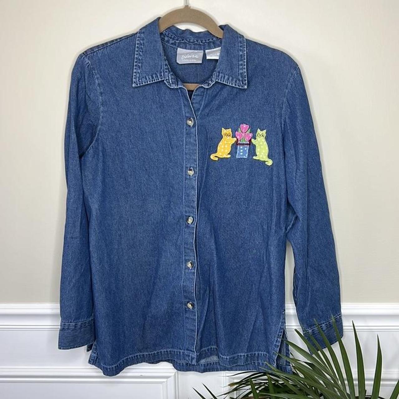 Blair Women's Blue Shirt | Depop