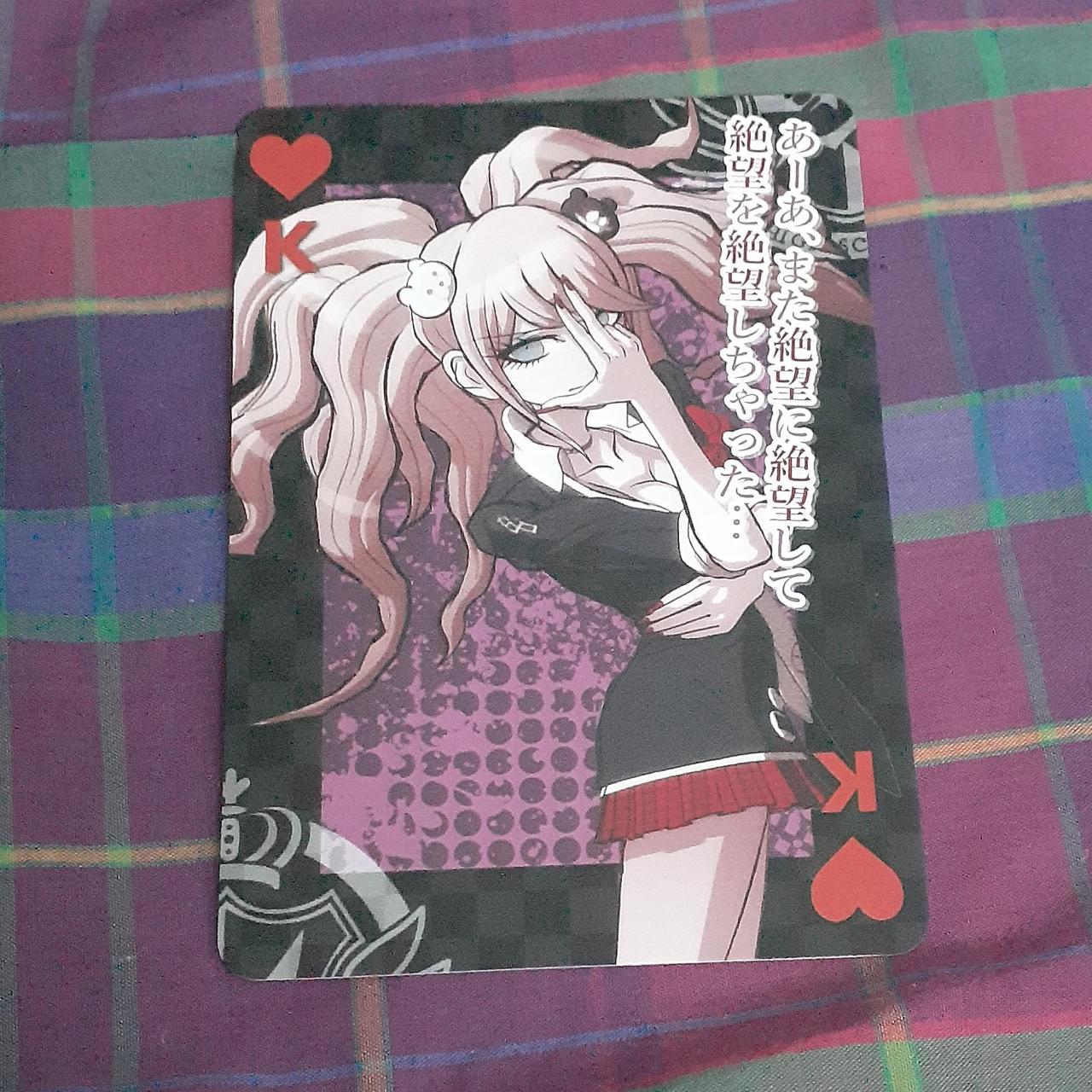 Danganronpa Junko Enoshima Big Trump Card. These... - Depop