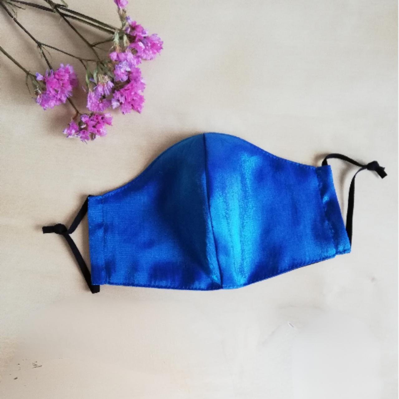 Blue Face-masks | Depop