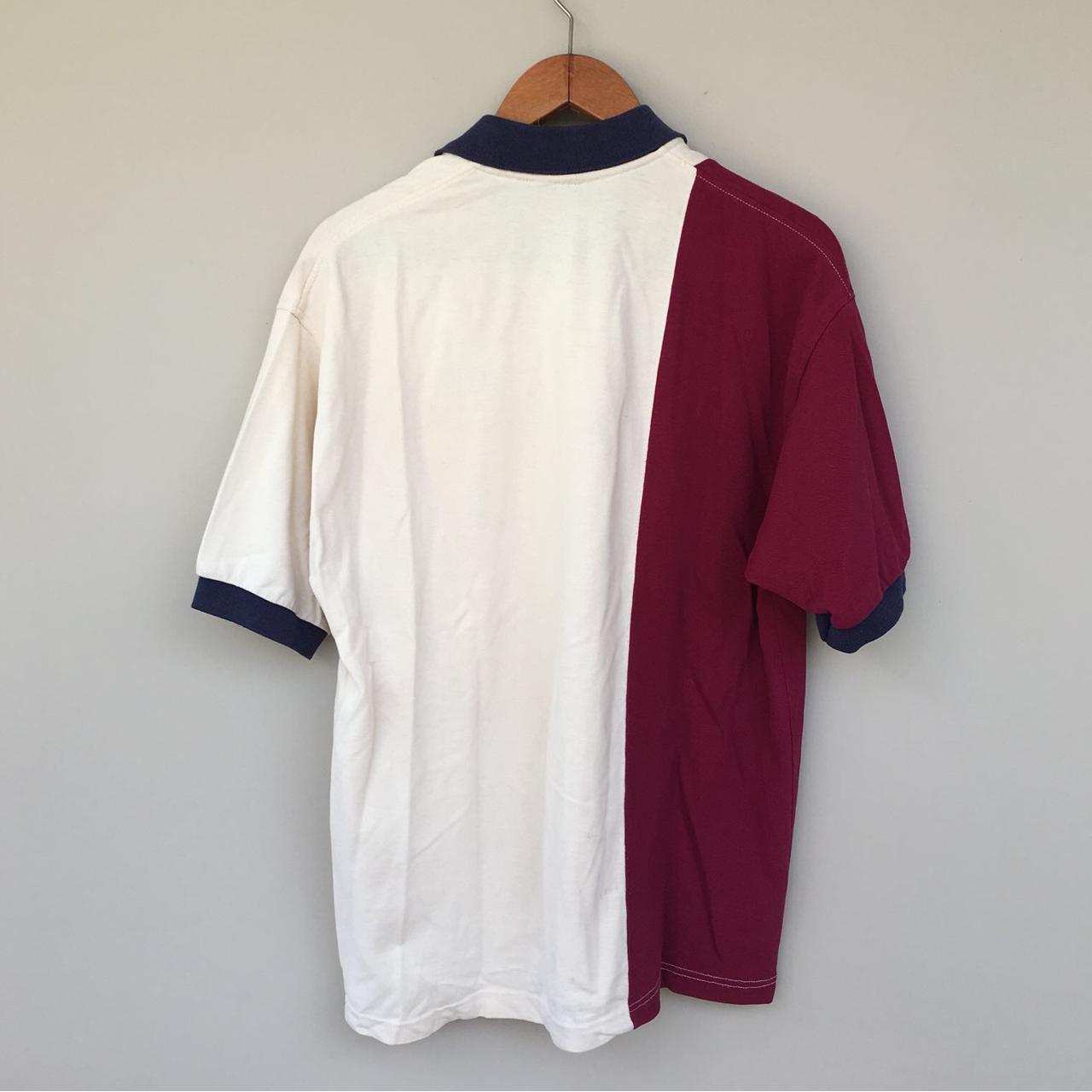 VINTAGE Boeing Polo Shirt Wavy Polo shirt with a... - Depop