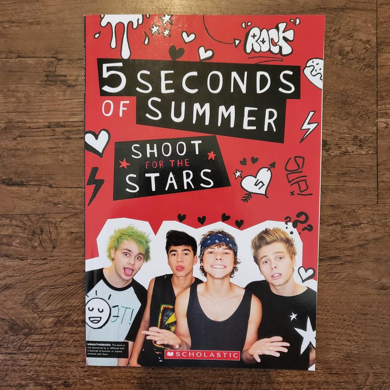 5SOS circa 2014 book No damage Please do not use... - Depop