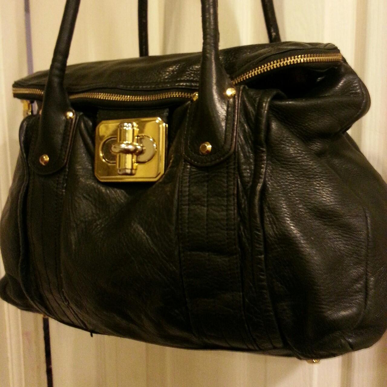 The B.Makowsky Large leather bag/ WOW/ BEAUTIFUL/... - Depop