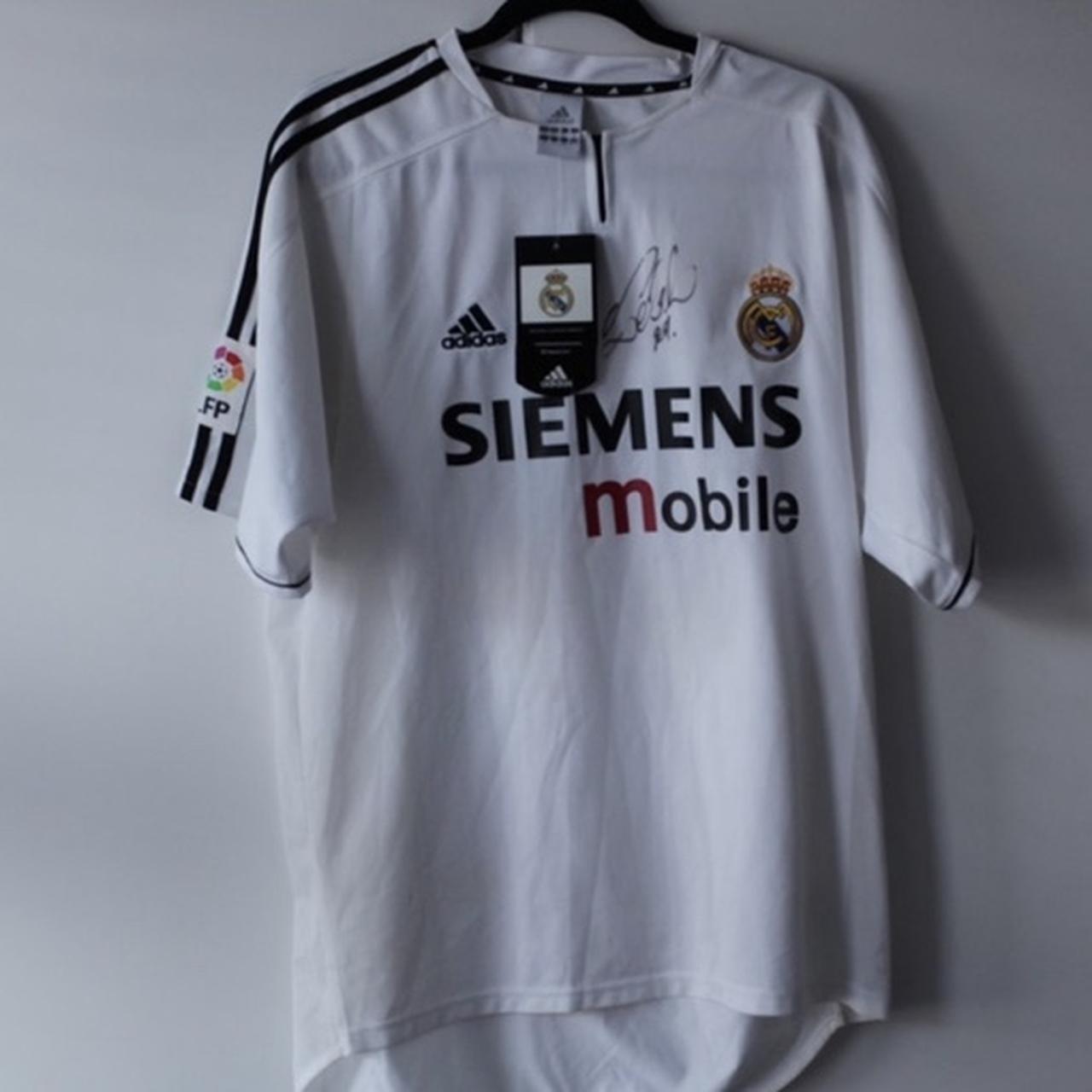 Ronaldo No.9 Signed Adidas Real Madrid Shirt. BNWT.... - Depop