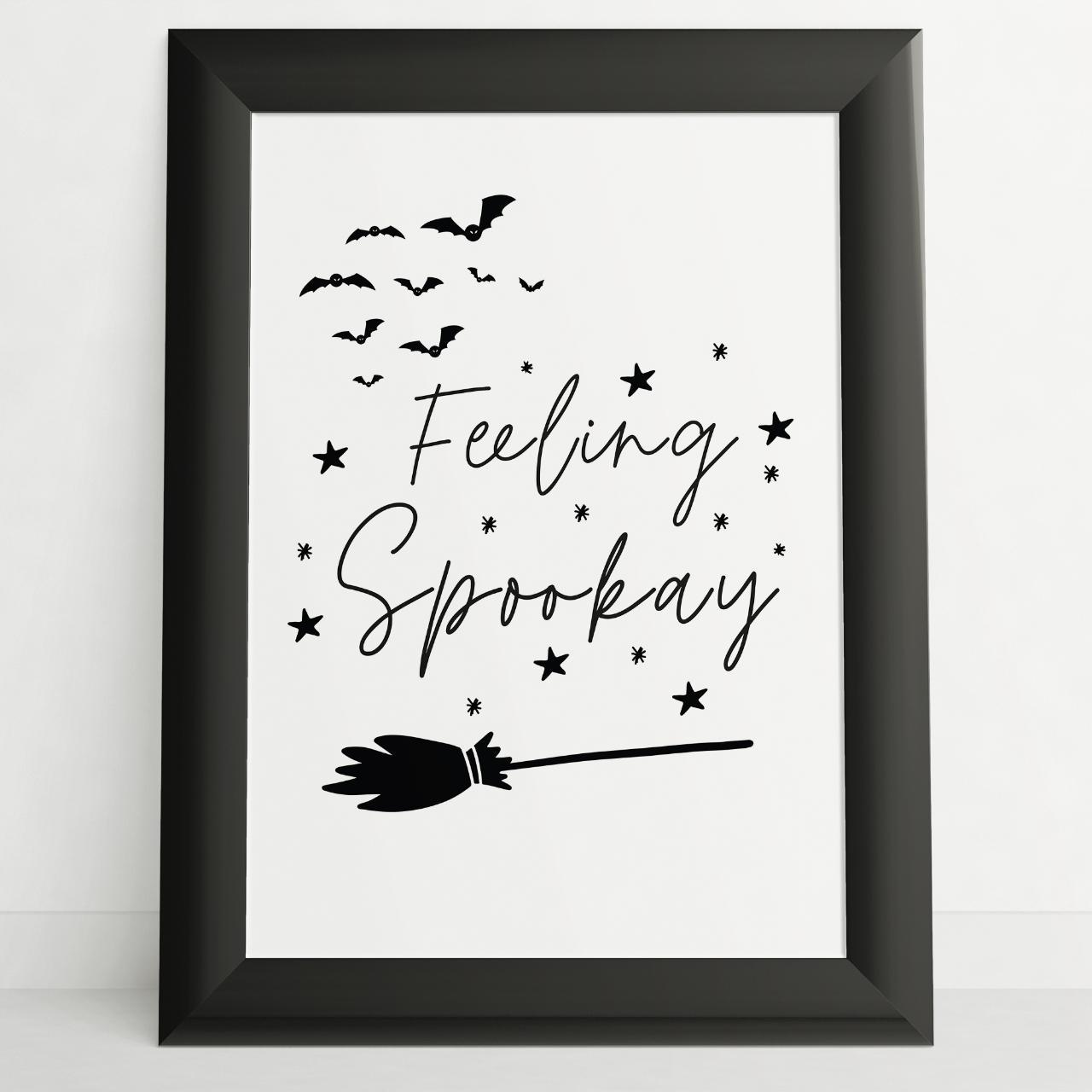 ⭐ Description: A4 Feeling Spooky Print 🎨 Our prints... - Depop