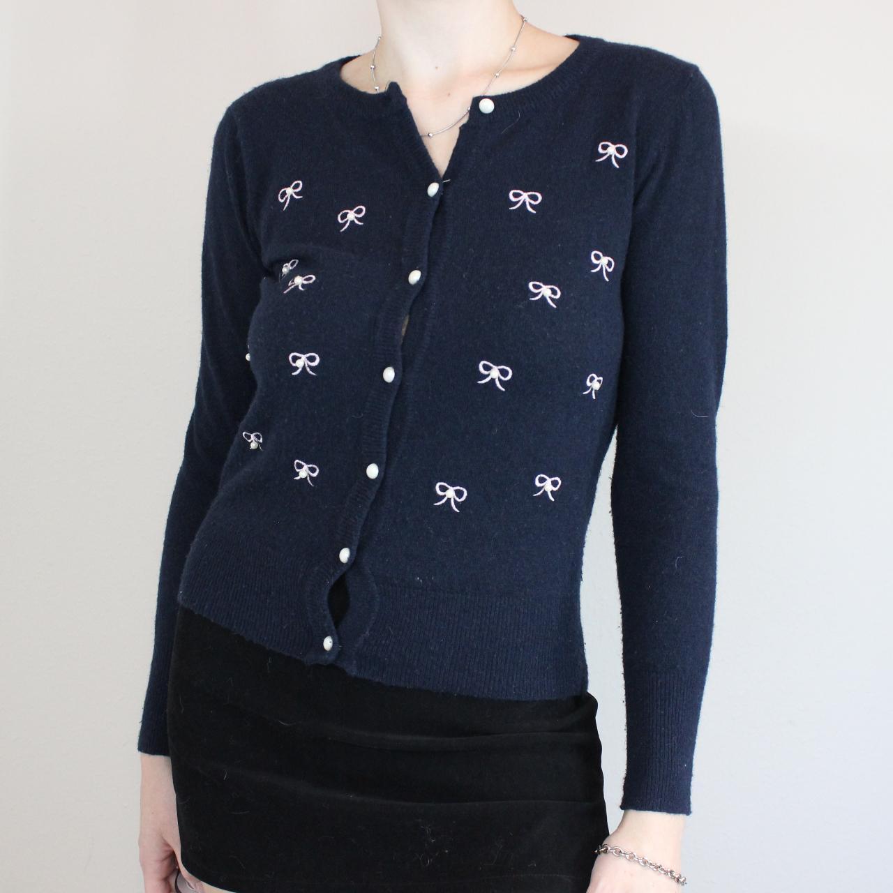 Navy Blue Preppy Rory Gilmore Ballet Core... - Depop