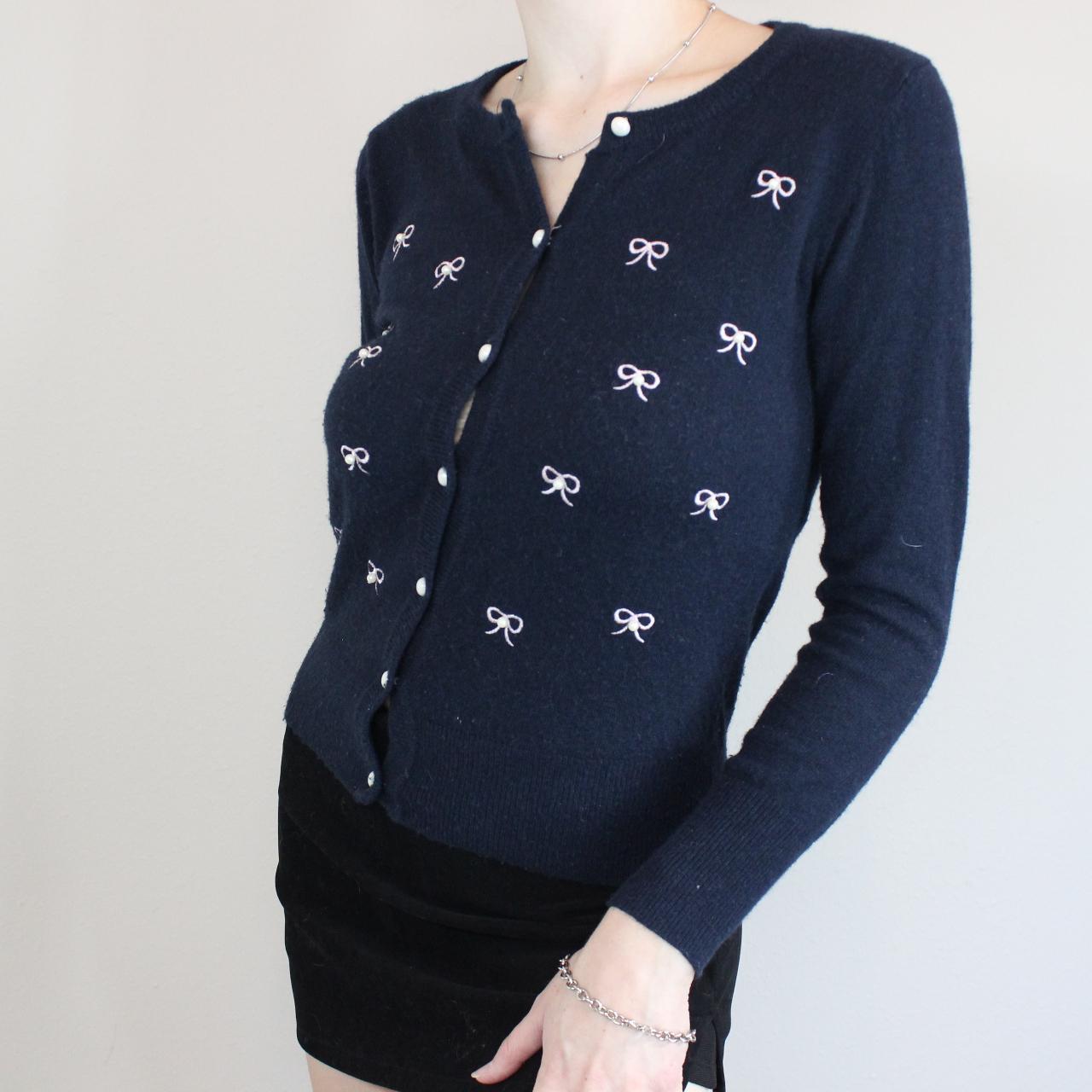 Navy Blue Preppy Rory Gilmore Ballet Core... - Depop