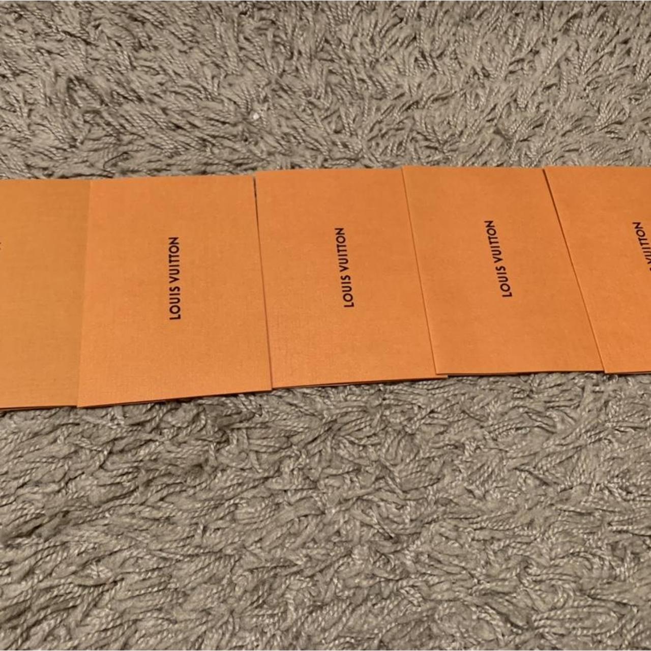 New Authentic Louis Vuitton Receipt Holder Envelop... - Depop