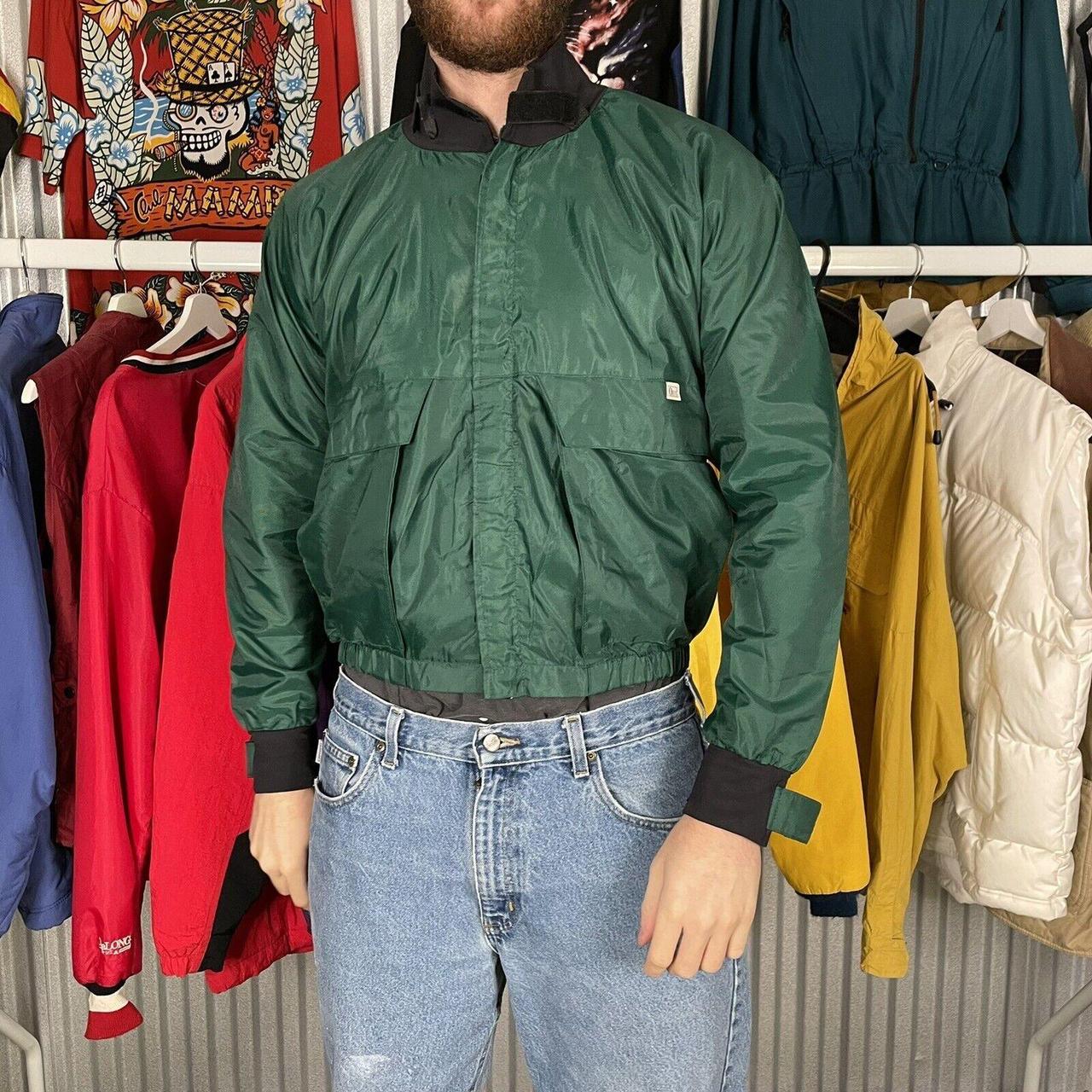 American Vintage Men's Green Jacket | Depop