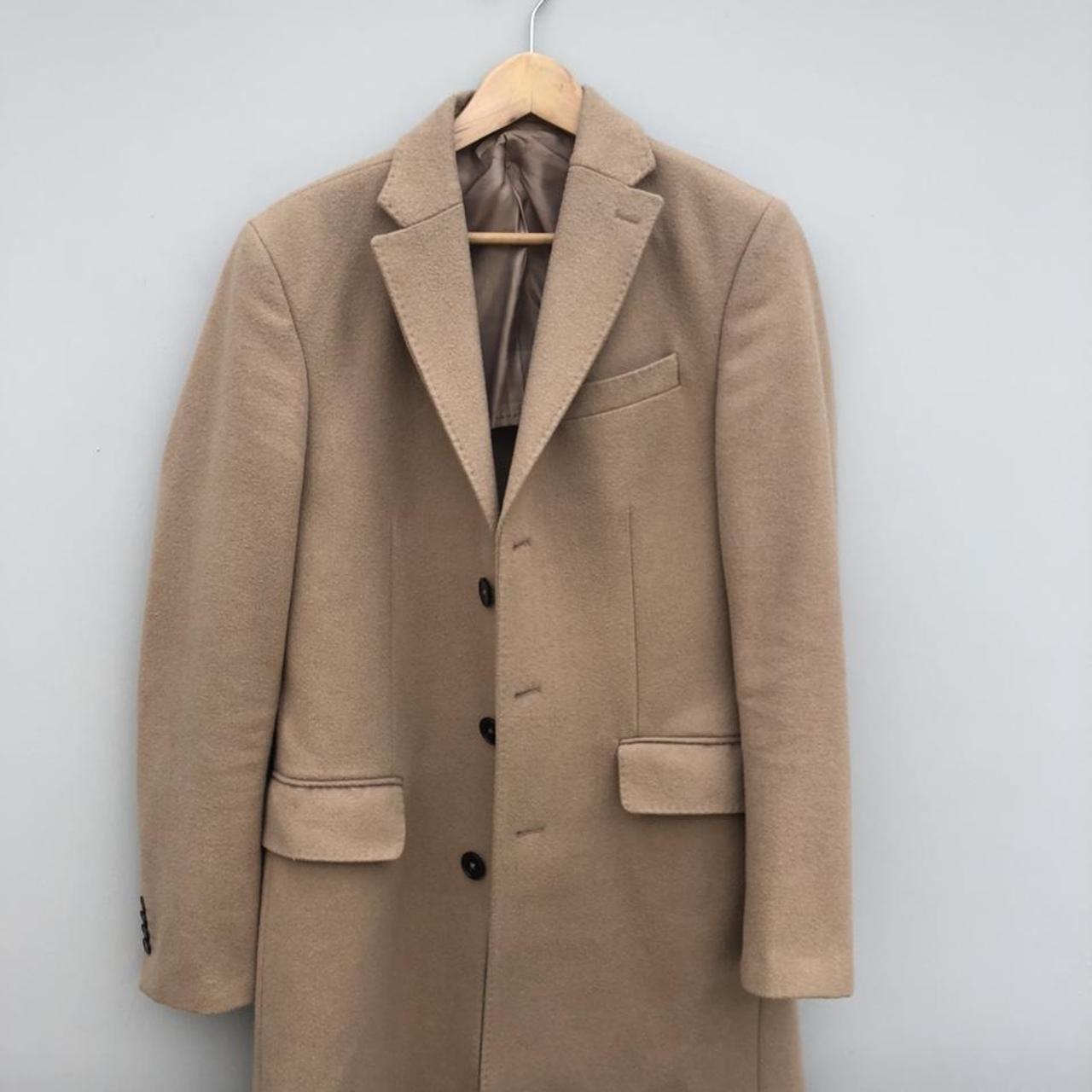 Mango wool trench 3 buttoned trench coat. #mango... - Depop