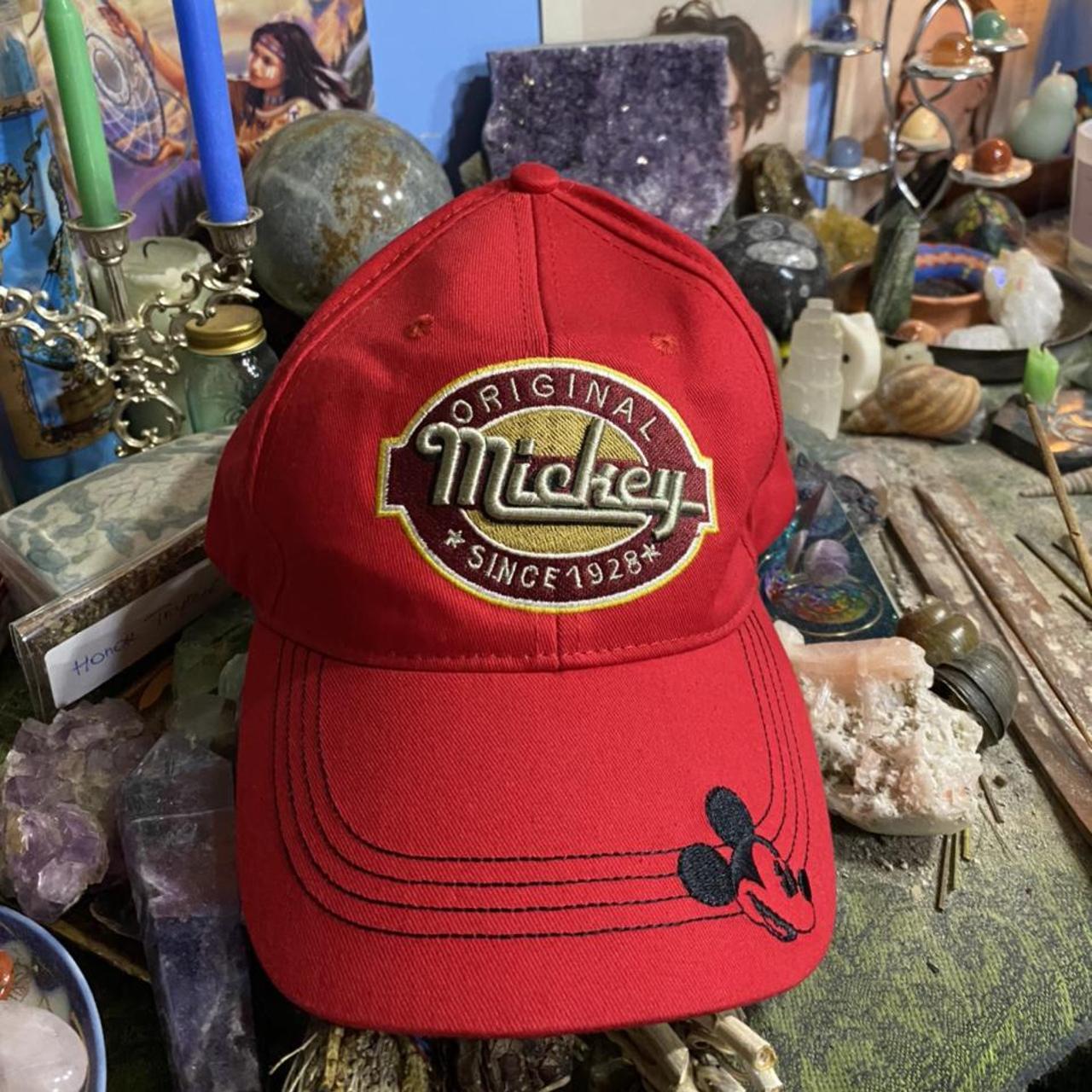 Red Original Mickey Disney Hat Cute & Stylish ⚡️... - Depop