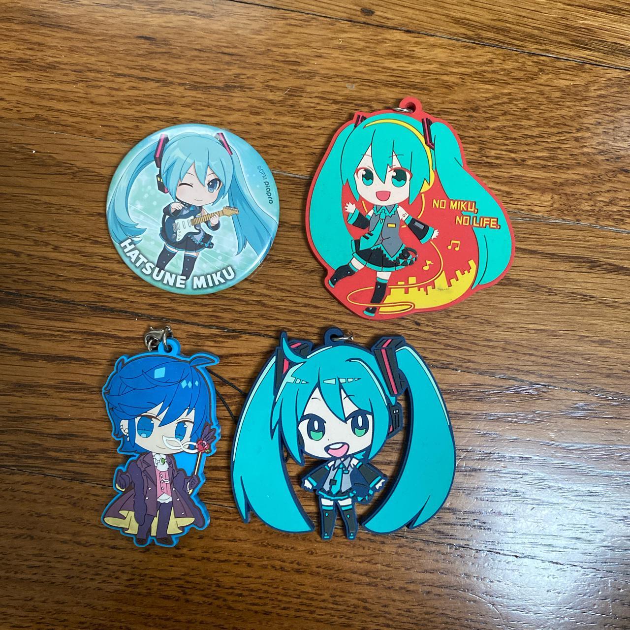 Vocaloid keychain set Will not sell individual... - Depop