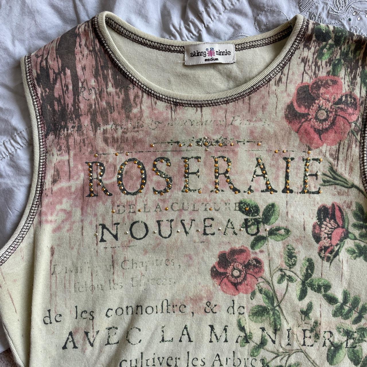 Cute early 2000s graphic print vest top. Love the... - Depop