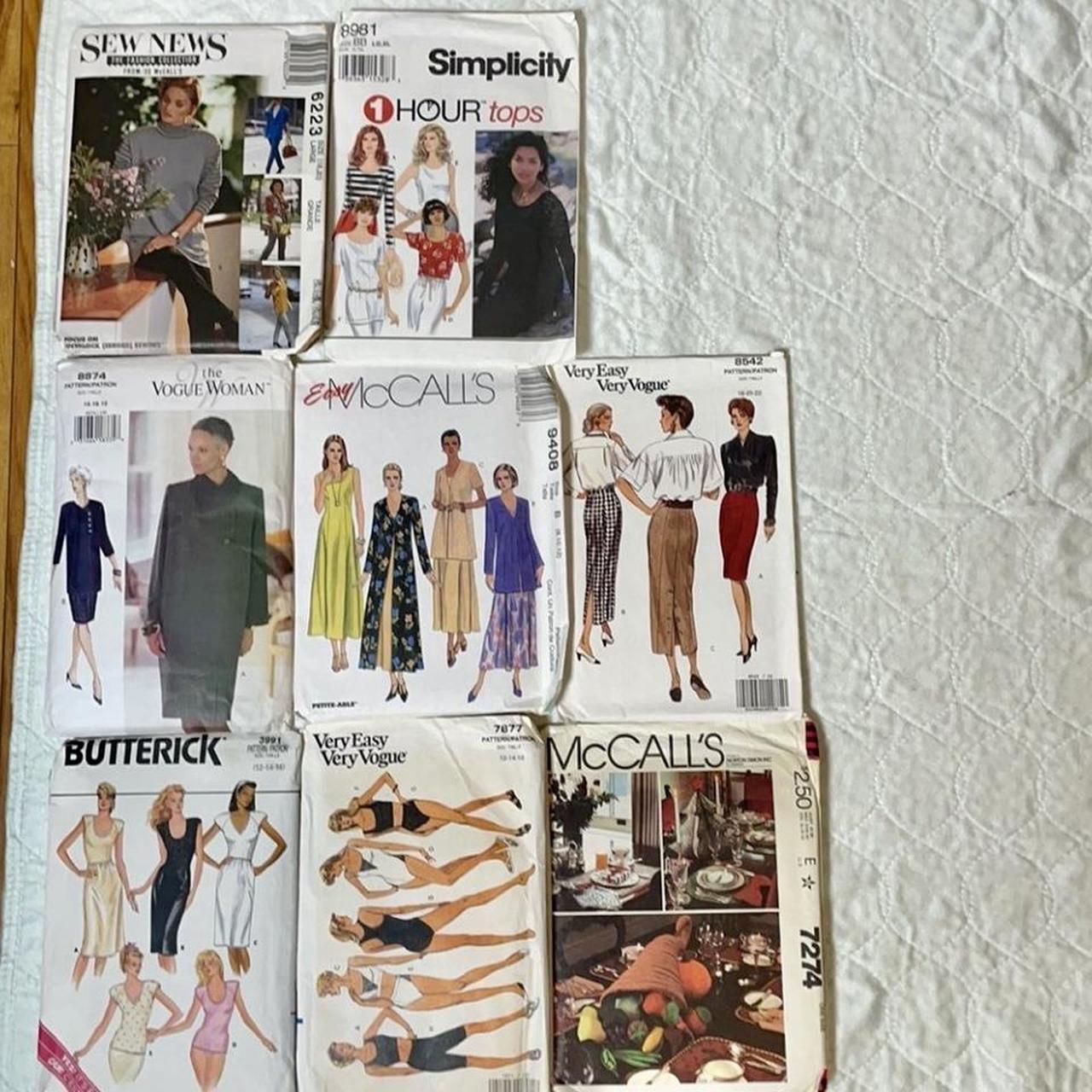 Nice and beautiful Bundle of sewing patterns, 8... - Depop