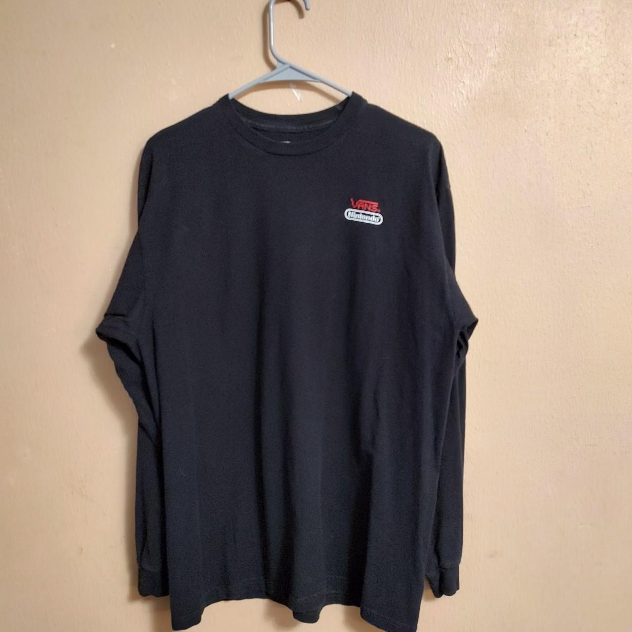 Vans Men's Black and Red Shirt | Depop