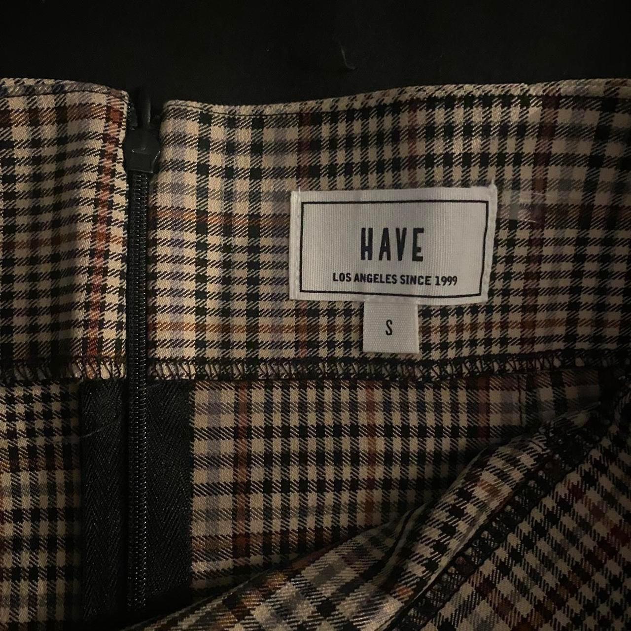 plaid skirt 🥧 very similar to brandy melville dana... - Depop