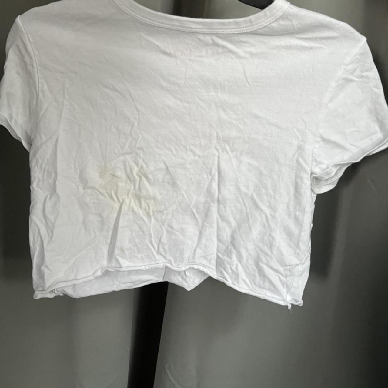 Coca-Cola Women's White and Red Crop-top | Depop