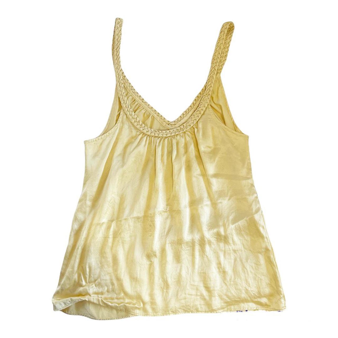 Seven For All Man Kind 100% Silk tank blouse,... - Depop