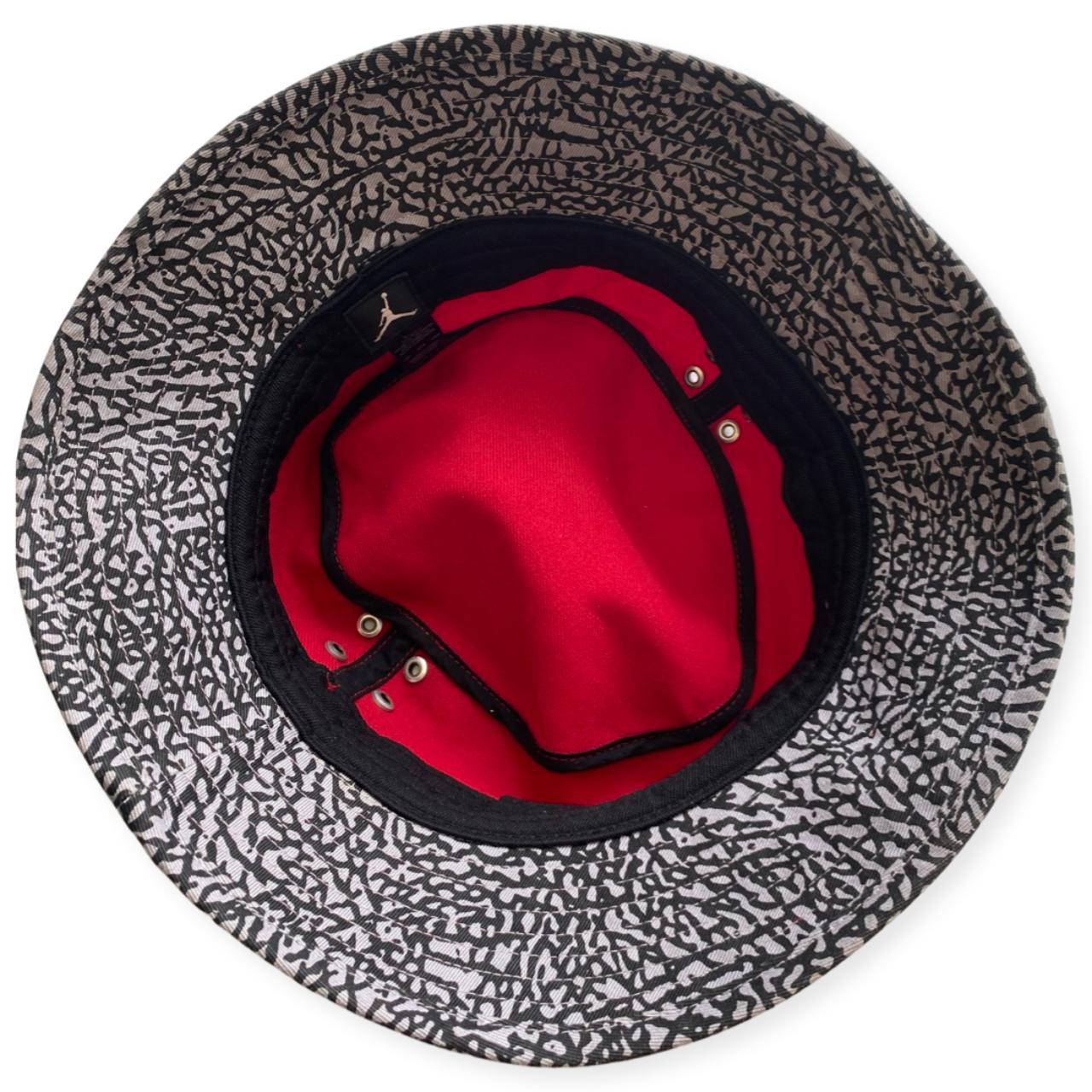 Nike, "Air Jordan" Bucket hat. Red - Depop