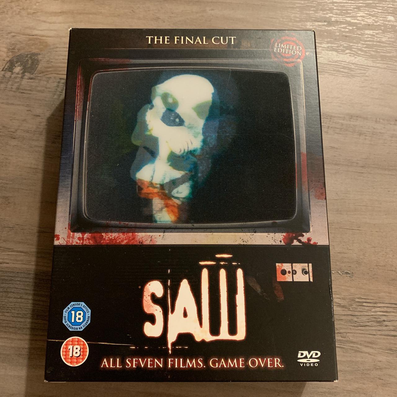 Saw All seven films boxset #dvd #film #horror ... - Depop