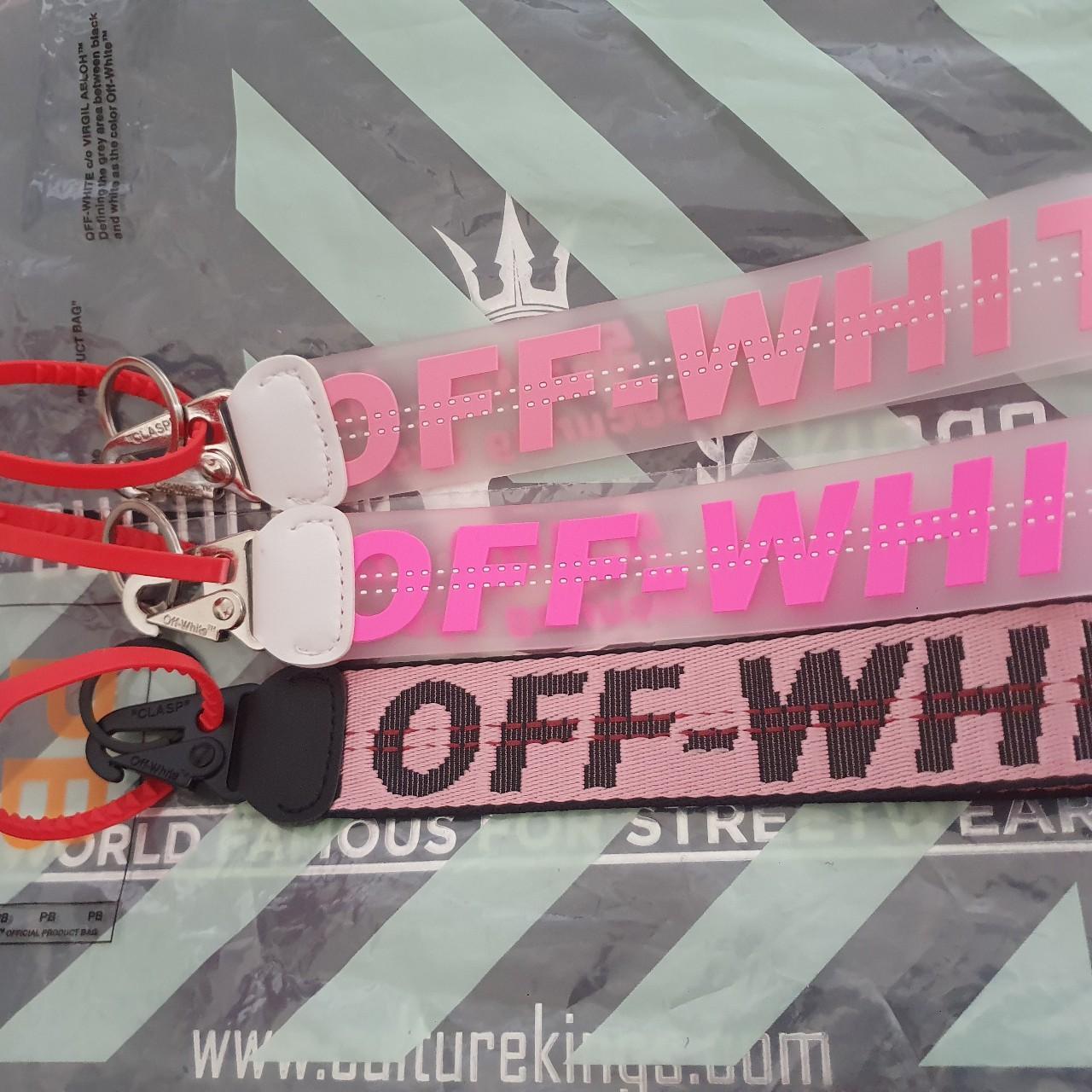 Off White key chains Soft high quality PVC rubber... - Depop