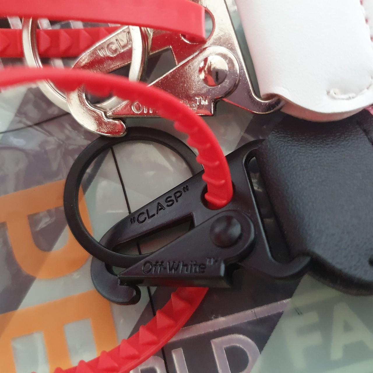 Off White key chains Soft high quality PVC rubber... - Depop