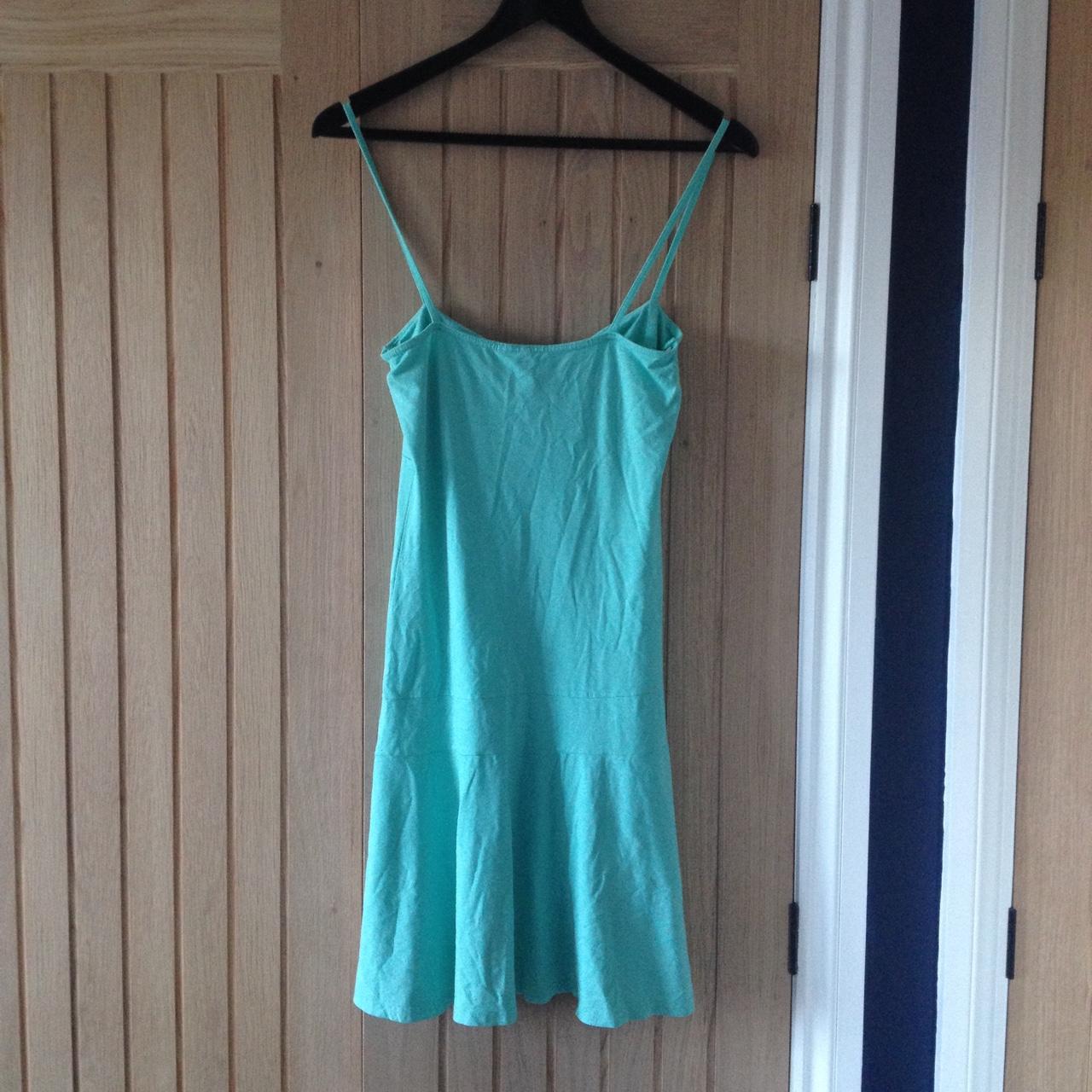 Cute H&M dress in turquoise.. Great addition to your... - Depop