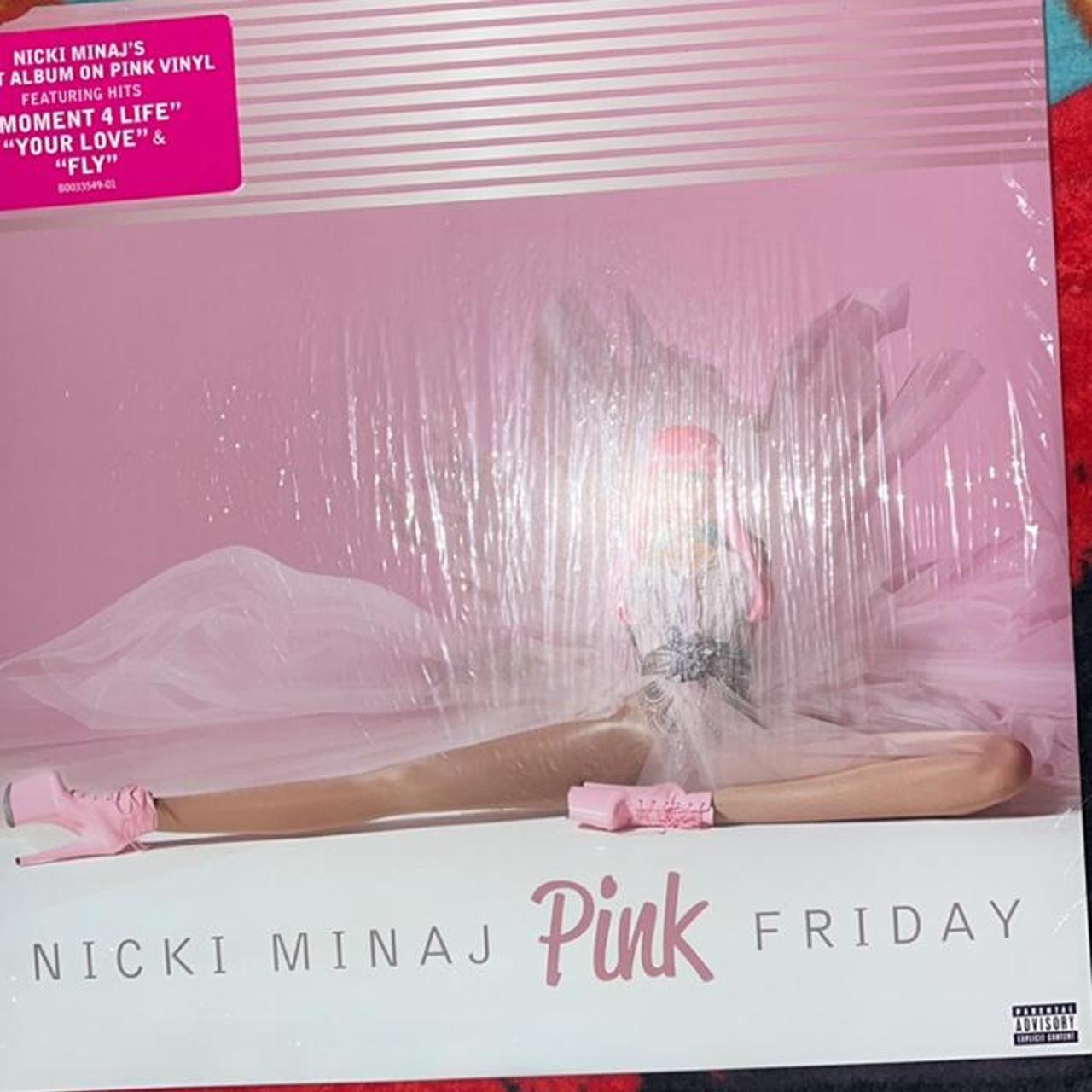Nicki Minaj exclusive pink Friday pink vinyl!!!... - Depop