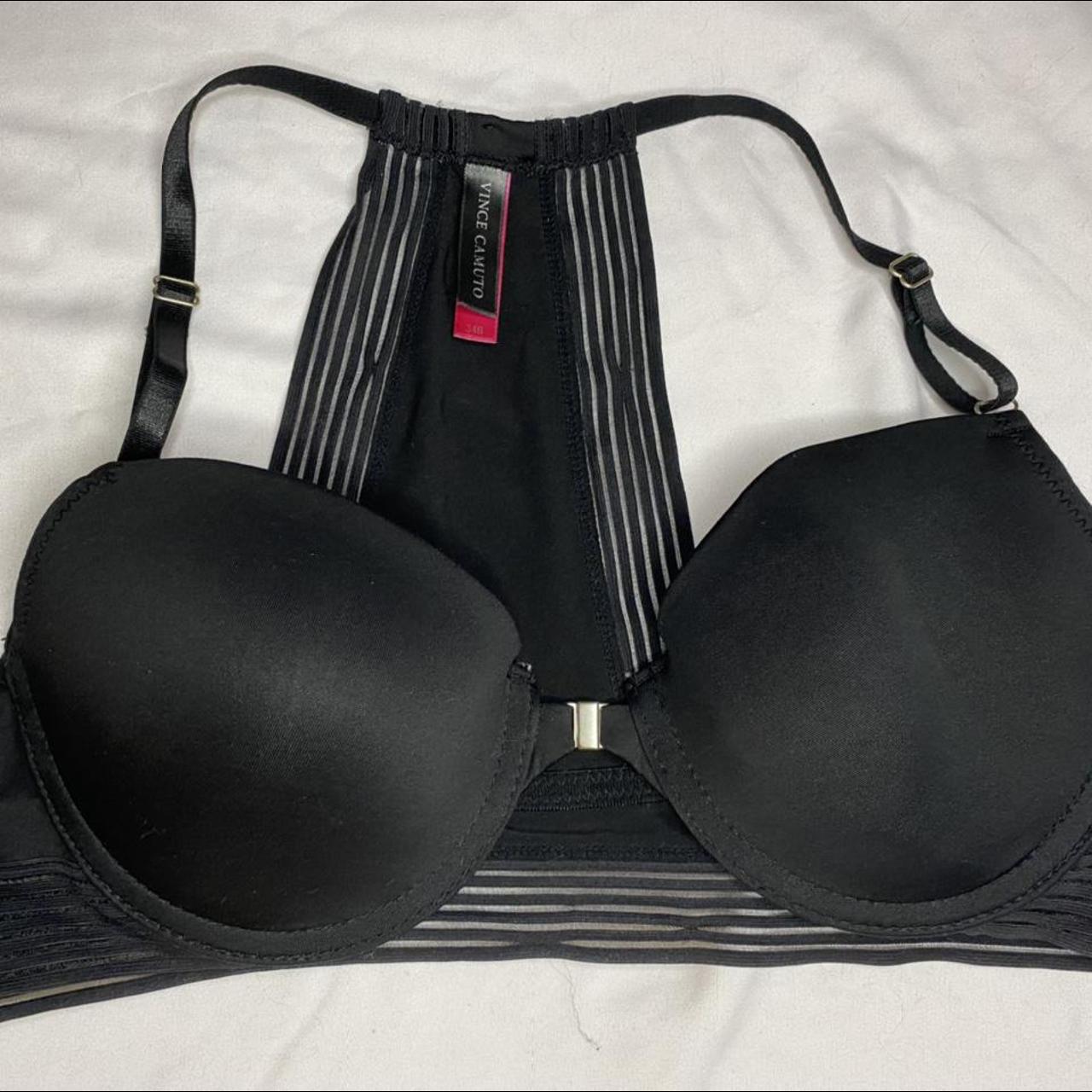 Black Strappy Silk Halter Style Bra This bra is... - Depop