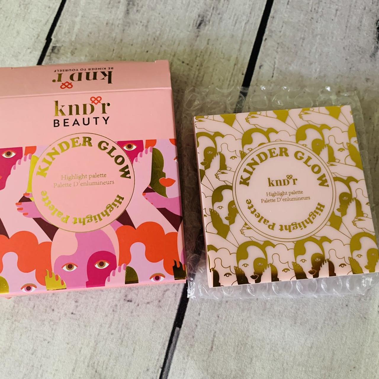 KNDR Beauty Kinder Glow Highlight Palette - Full... - Depop
