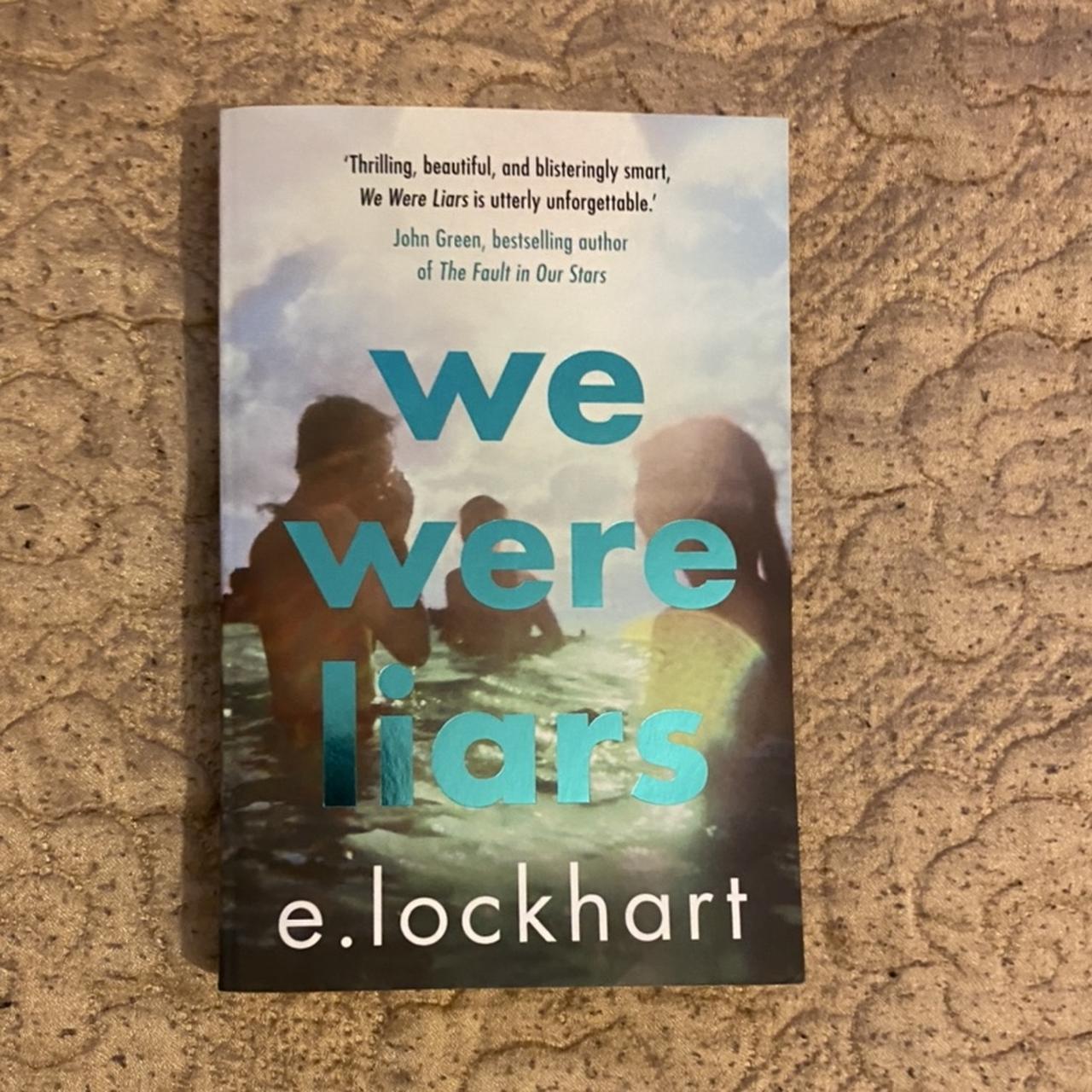 We Were Liars by E.Lockhart Paperback, in pristine... - Depop