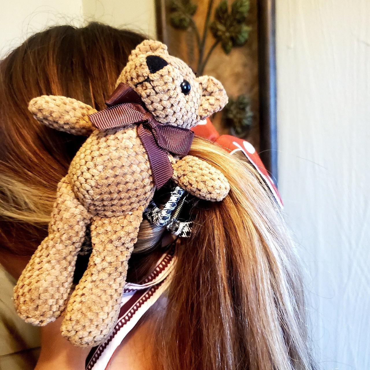 Bear Big Hair Clip Claw Super cute Hair Accessory... - Depop
