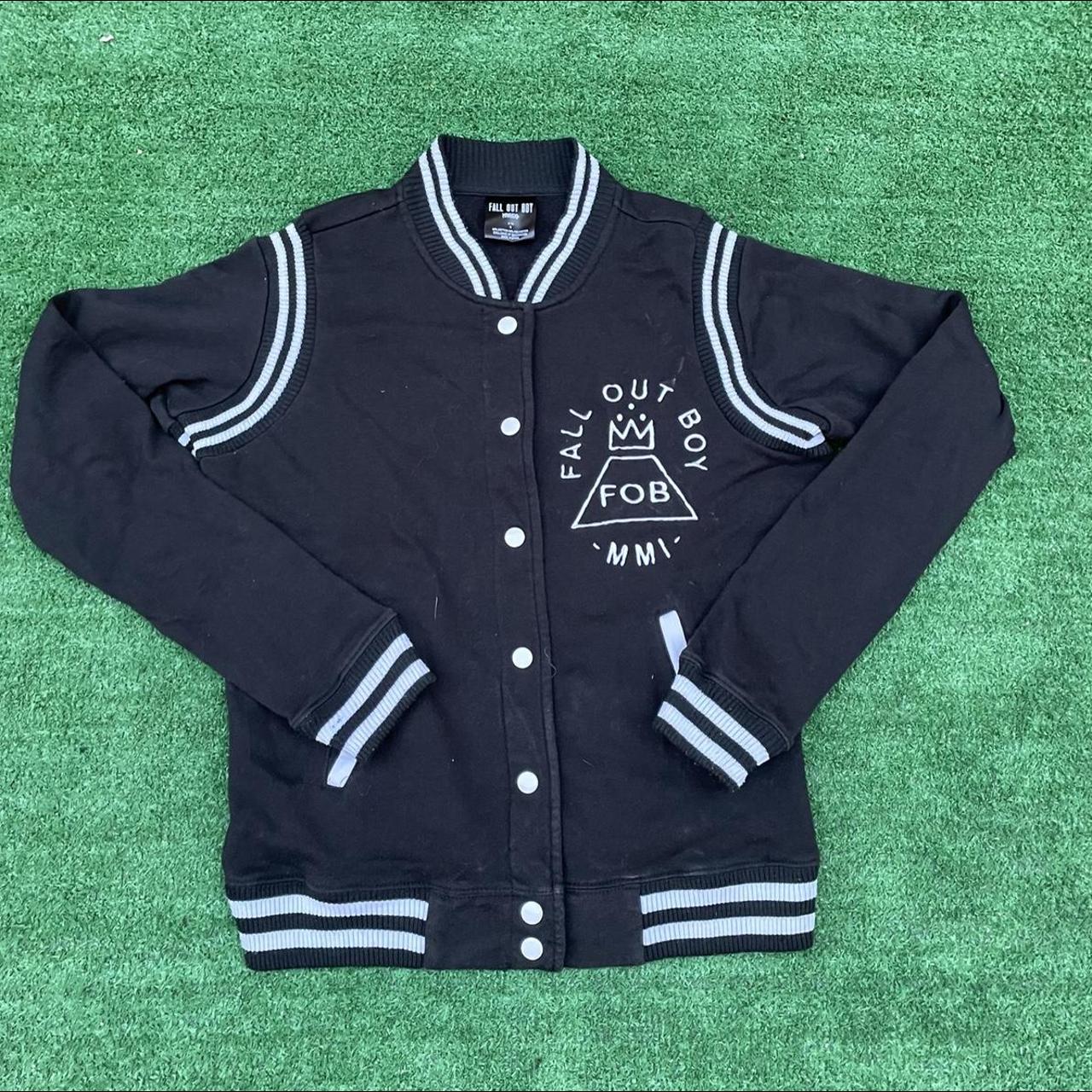 Fall Out Boy Varsity Jacket Pre-own / No Flaws /... - Depop