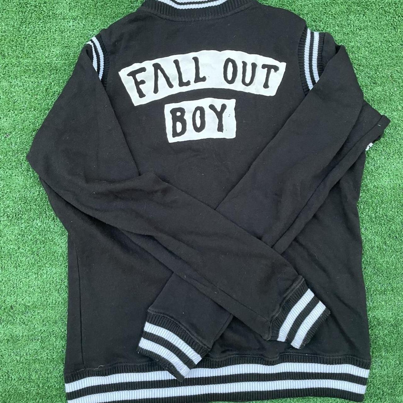Fall Out Boy Varsity Jacket Pre-own / No Flaws /... - Depop
