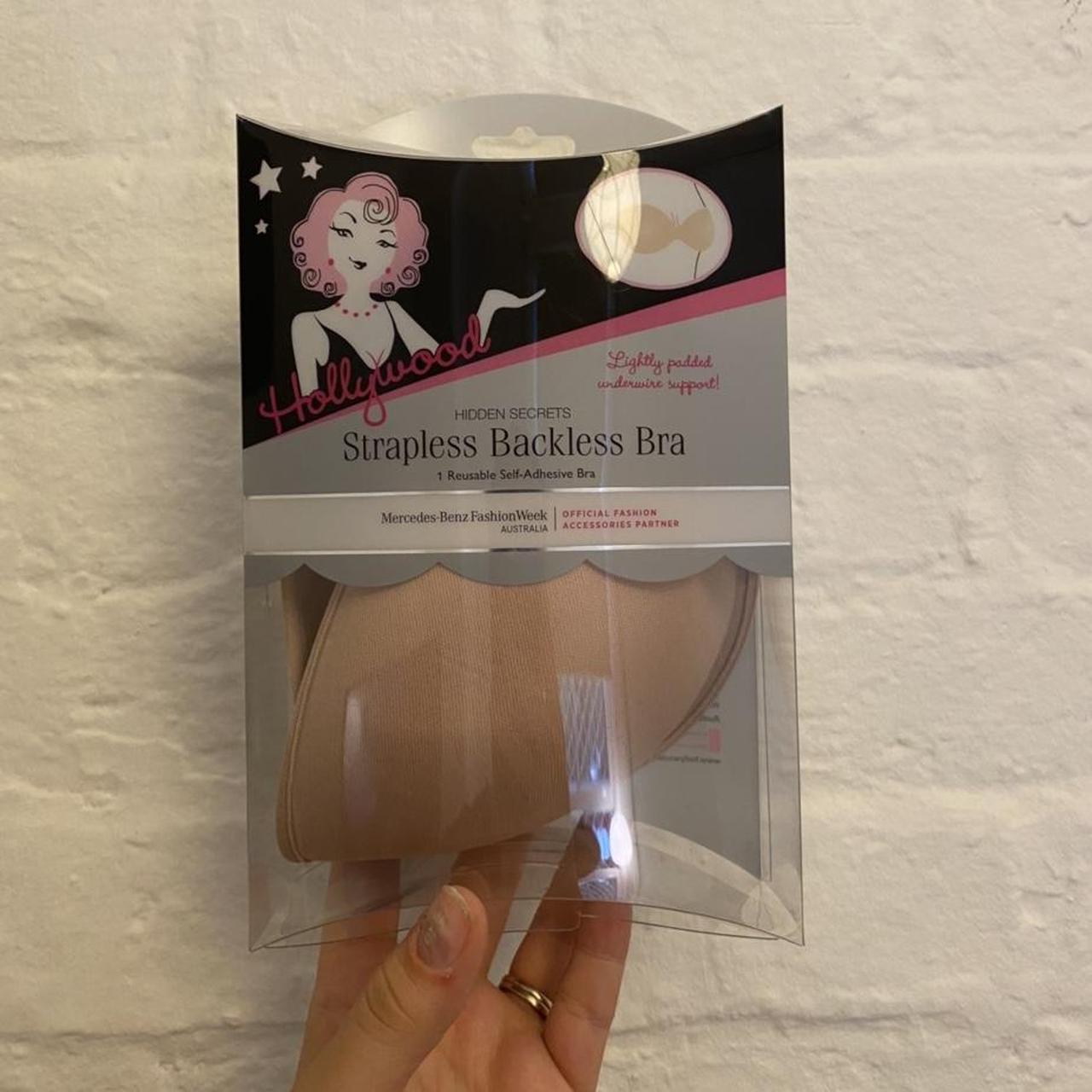 Amazing Strapless Backless Stick On Bra In Nude Depop