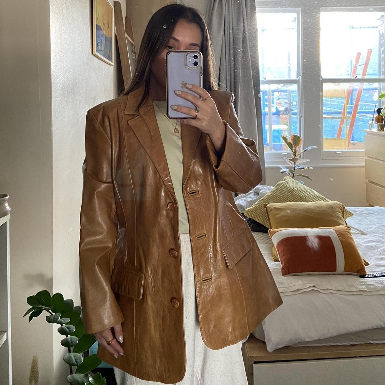 Women's Tan Jacket | Depop