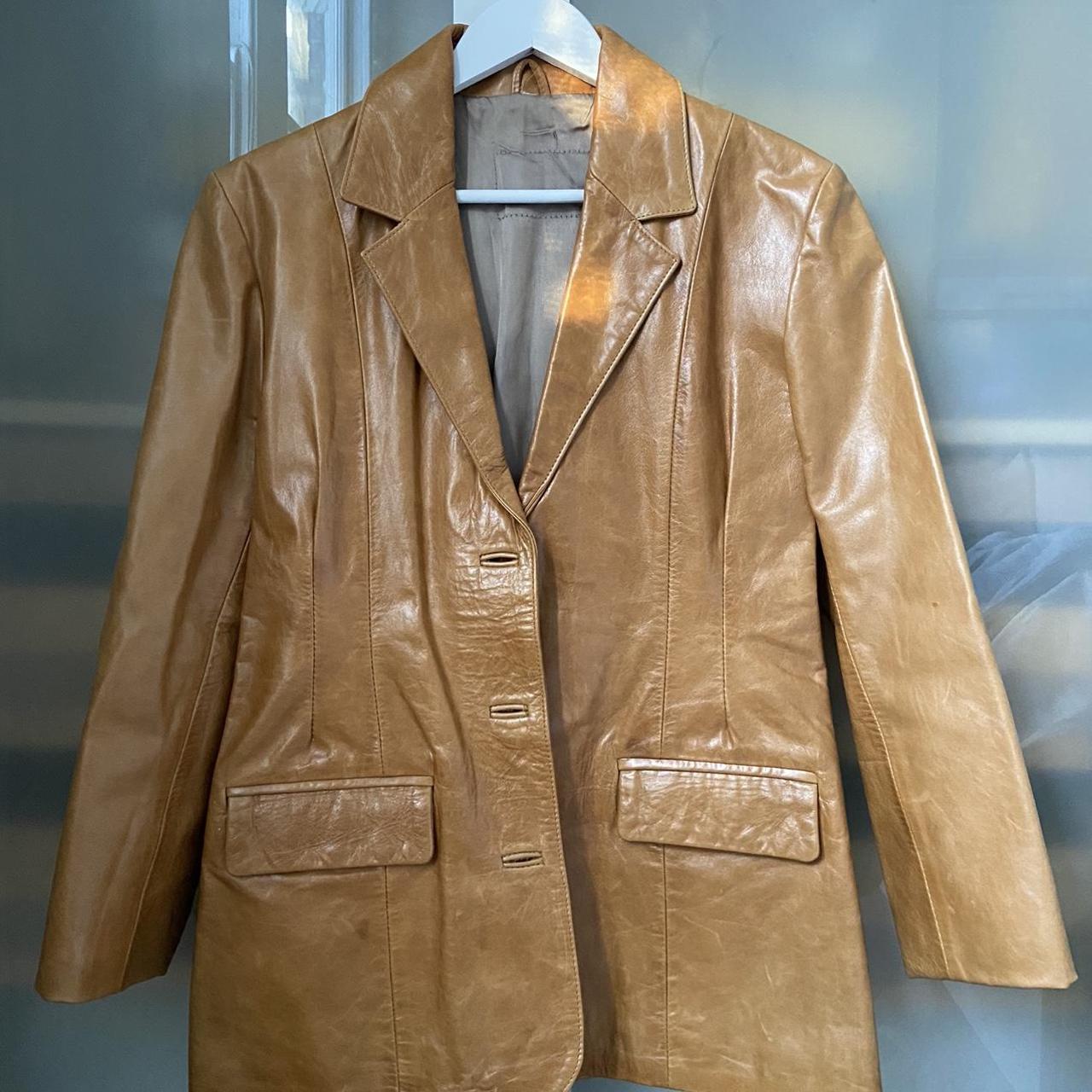 Women's Tan Jacket | Depop