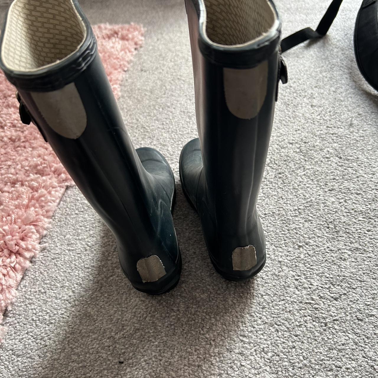 Hunter wellies size 1 used condition put plenty of... - Depop