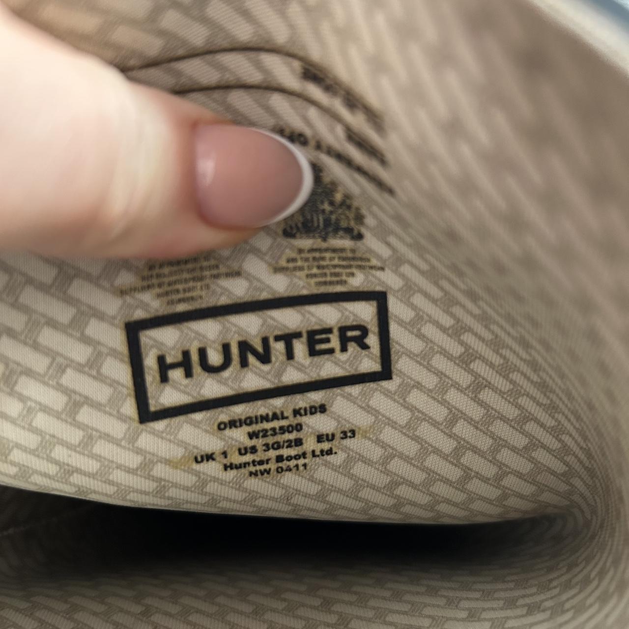 Hunter wellies size 1 used condition put plenty of... - Depop