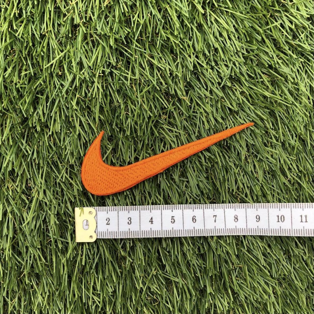 Red Nike Logo Tick Swoosh Iron On Or Sew On