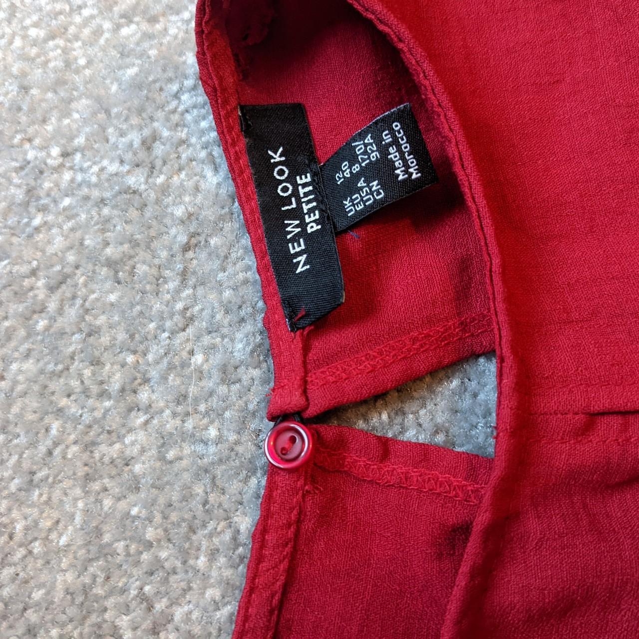 Red New Look dress ️ Beautiful and flattering... - Depop