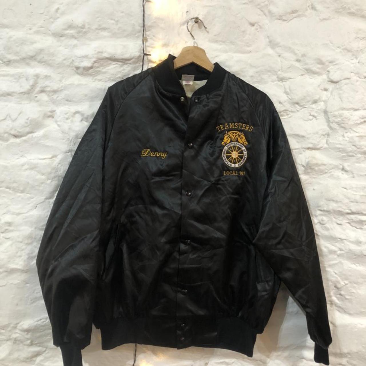RARE! Teamsters organisational bomber jacket.... | Depop