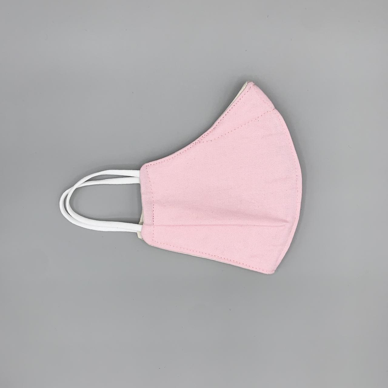 light pastel pink beak style face mask: * has... - Depop