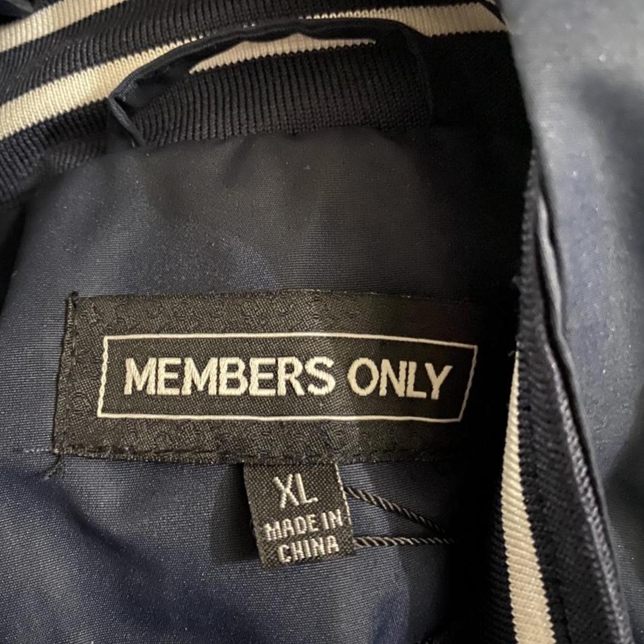 Members Only Jacket w hood Size XL Brand New Never... - Depop