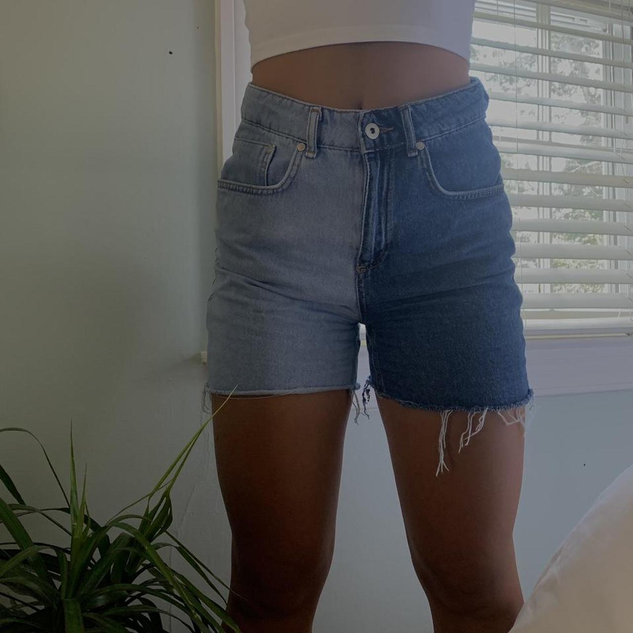 Super cute denim shorts! Wore these one time. They... - Depop